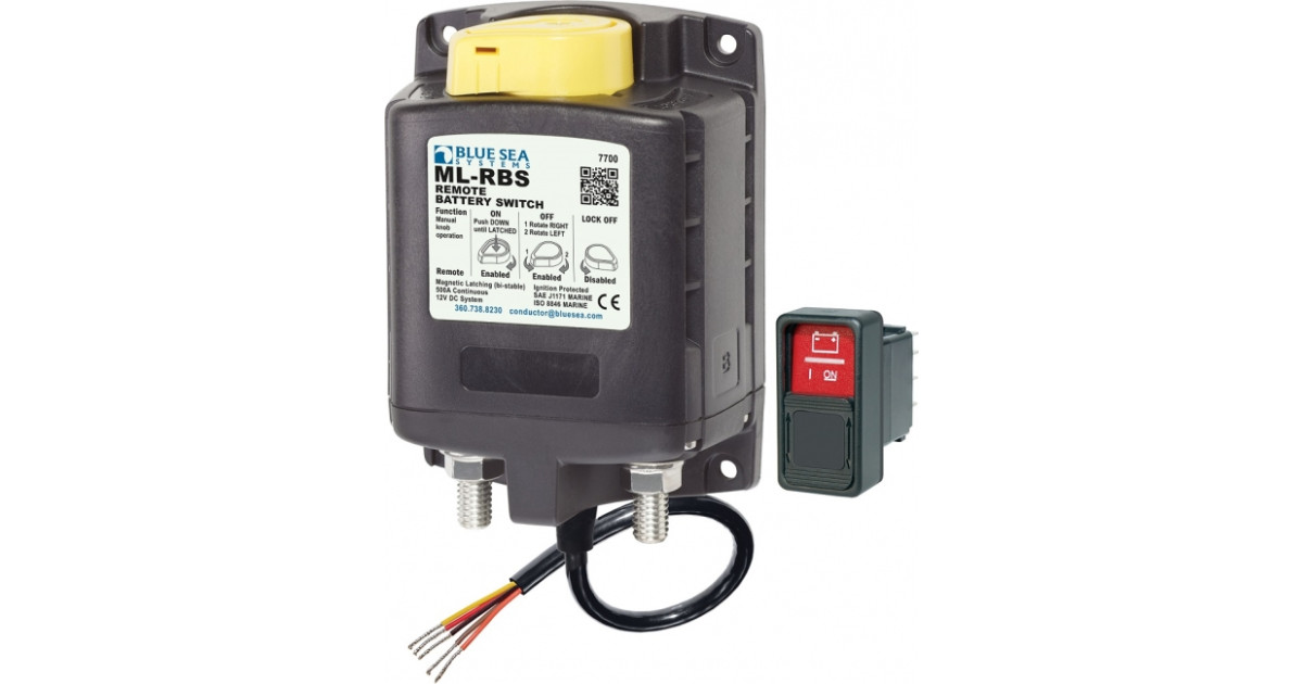 Blue Sea ML Series remoter switches - 134-7700